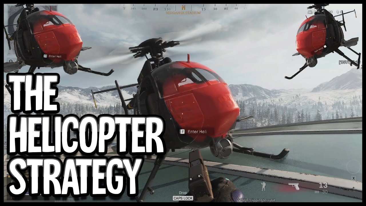 The BEST Helicopter Strategy in Warzone! (Call of Duty: Warzone Funny ...