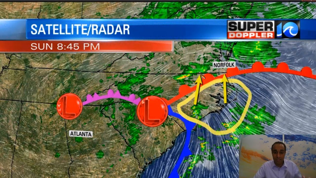 Rain continues, cooler weather coming - YouTube