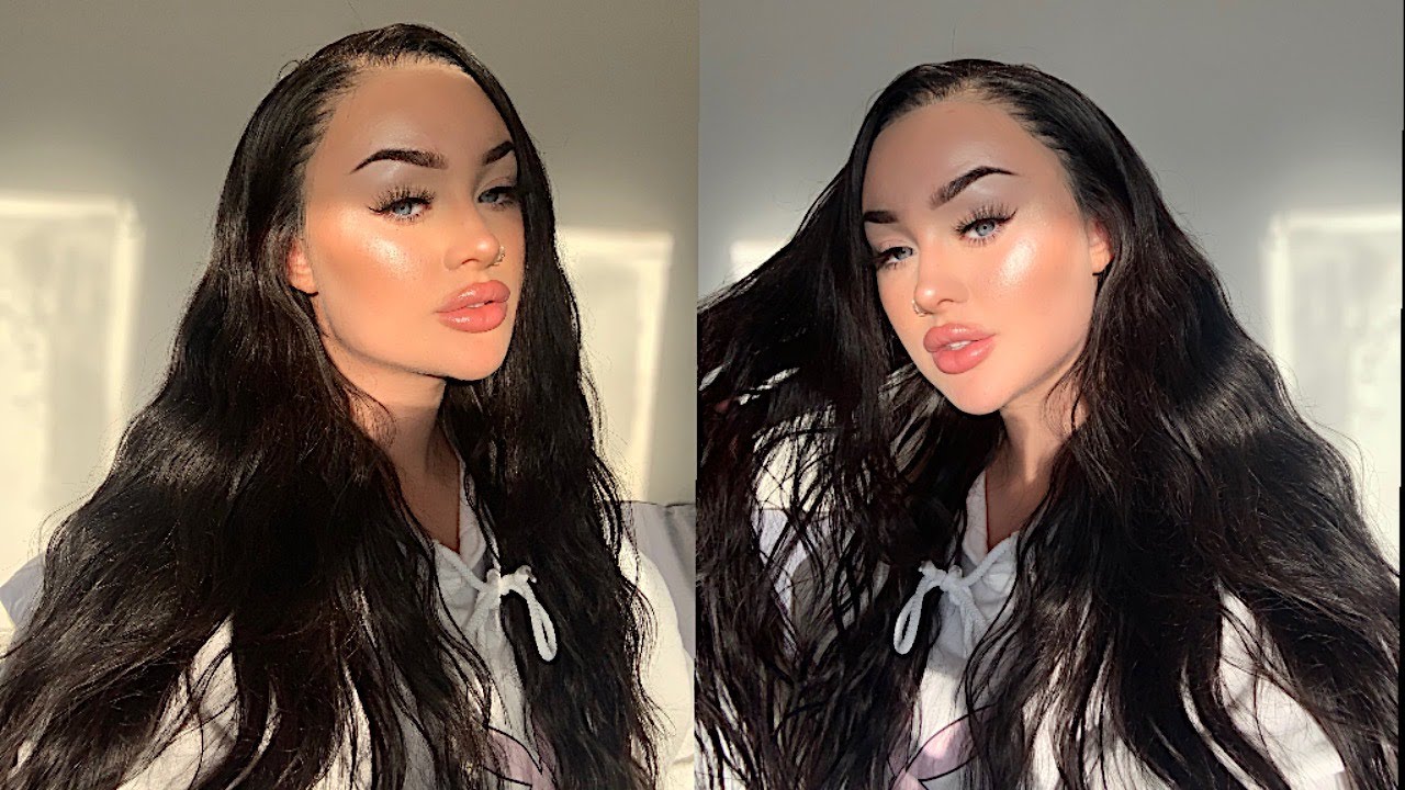 Watch me try install a wig for the first time! - YouTube
