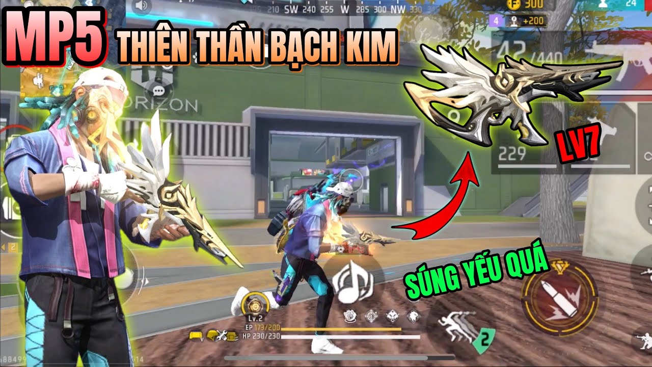 MP5 THIÊN THẦN BẠCH KIM LV7 , THẤT VỌNG TRƯỚC SỨC MẠNH CỦA NÓ " YẾU QUÁ ...