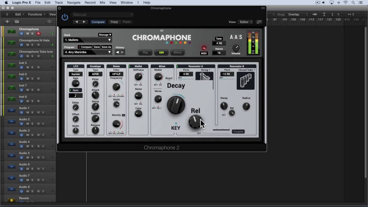 Chromaphone 2 Tutorials—The Resonator Module - YouTube