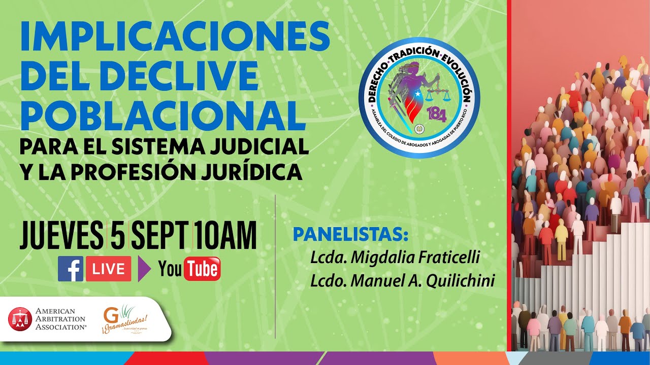 Implicaciones del declive poblacional para el sistema judicial y la ...