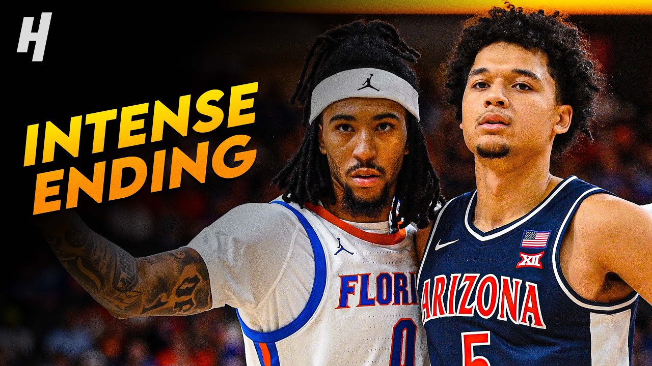 INTENSE Ending 😱 Arizona vs Florida Gators Last Minute | November 3 ...
