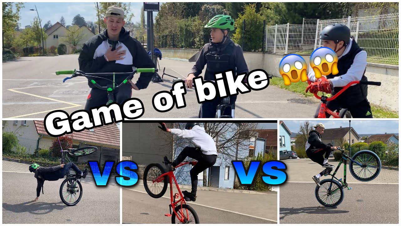 Game of bike 🤯🤯 / qui de nous 3 est le plus fort en wheeling 🥶 - YouTube