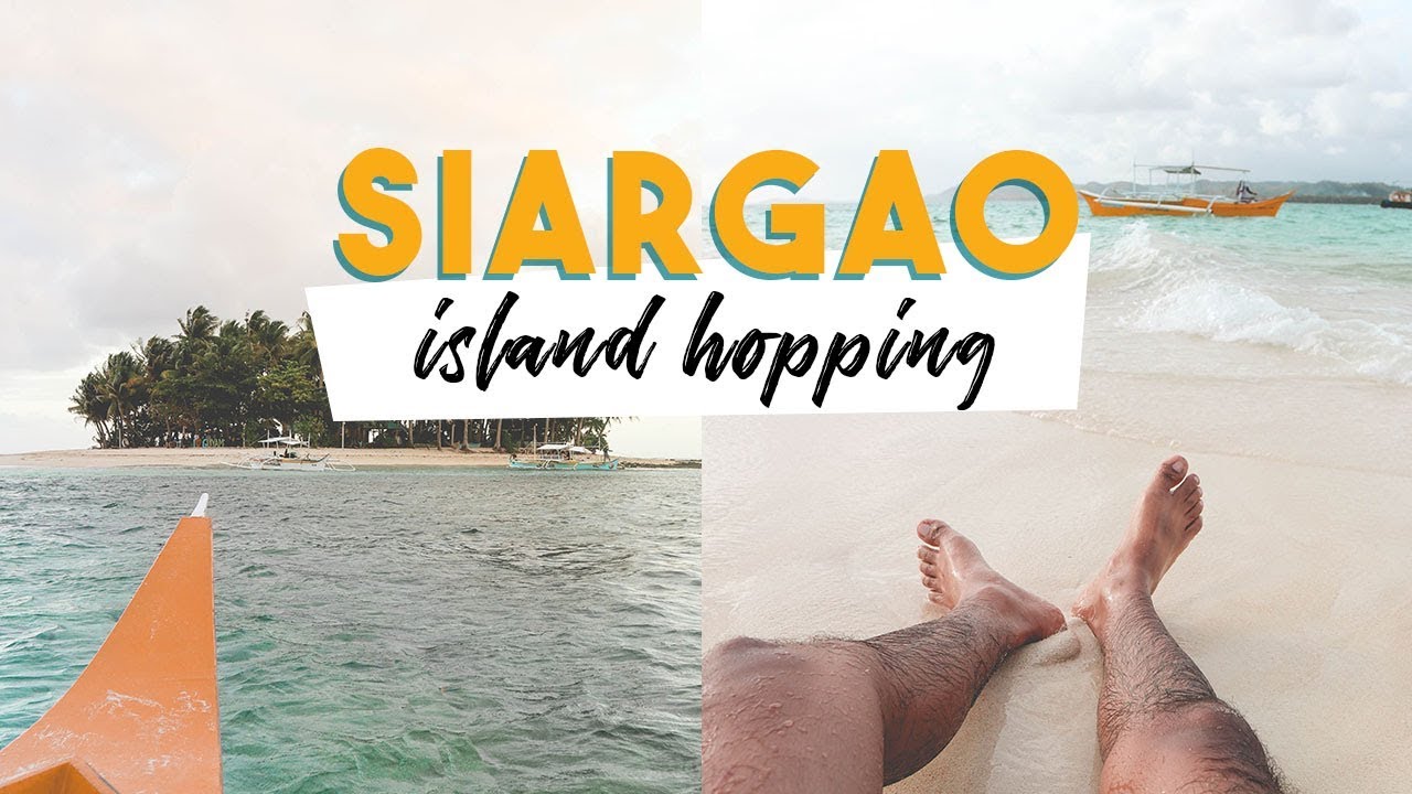 THE BEAUTIFUL SIARGAO- Island hopping adventure #TravelVlog - YouTube