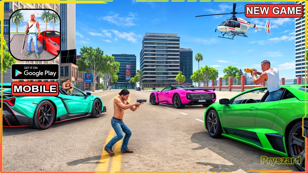 Vice Gangstar: City Race 3D - Vice City Crime Vegas City Hero Car Race ...
