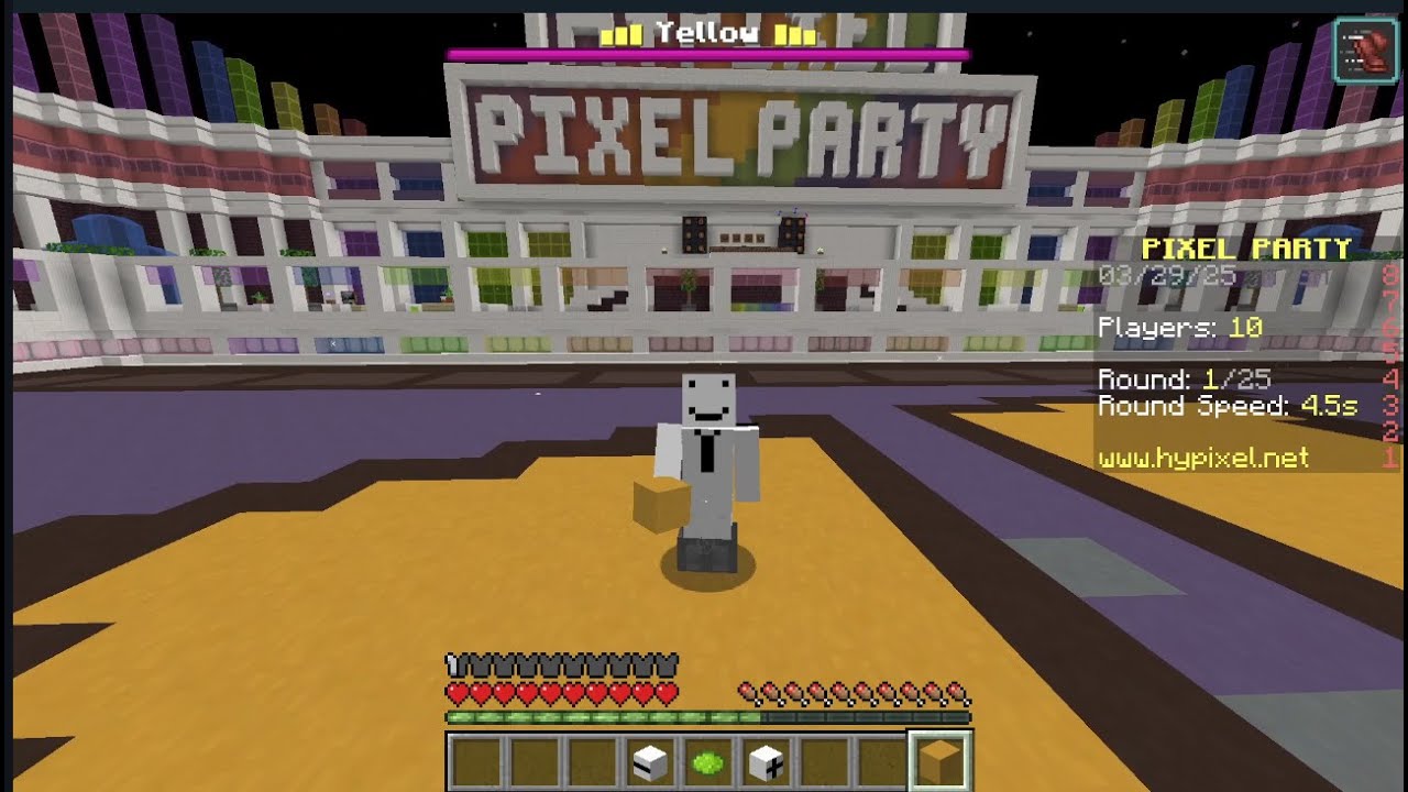 BLOCK PARTY!!! Minecraft Hypixel - YouTube