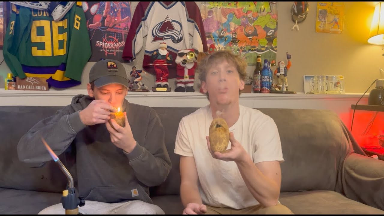 Insane Potato Smoking Challenge! - YouTube