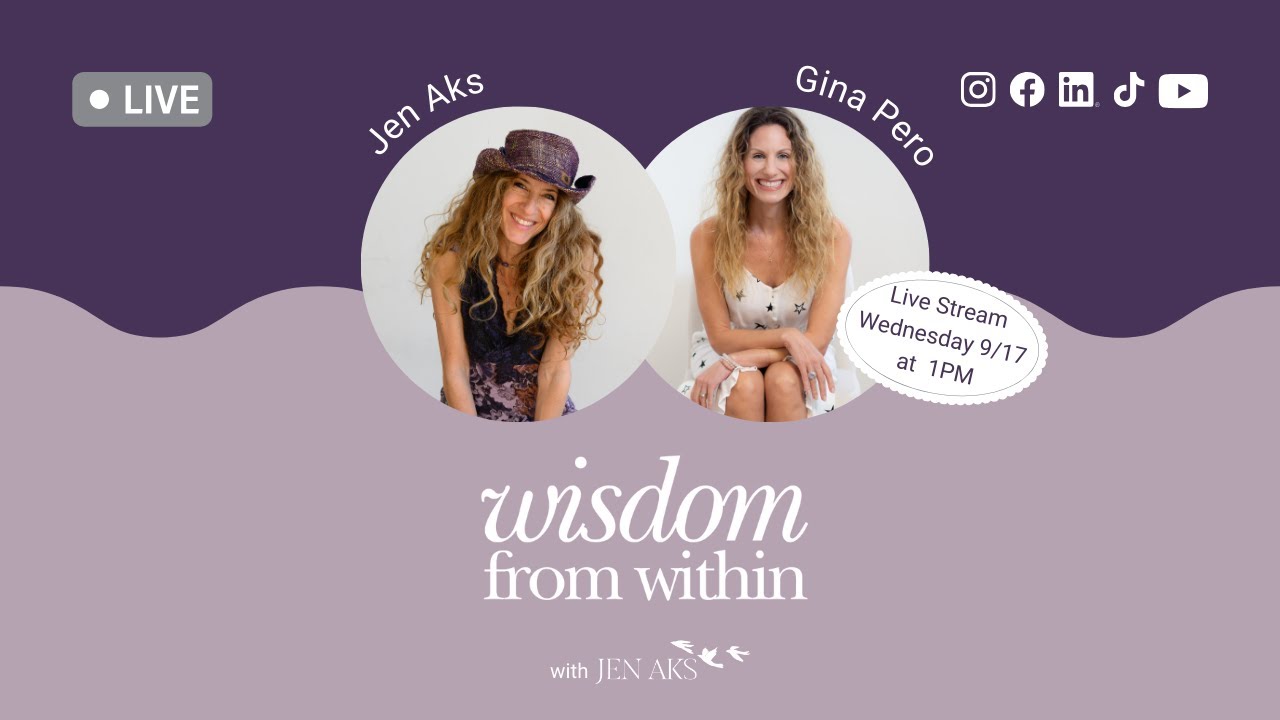 Wisdom from Within featuring Gina Pero - YouTube