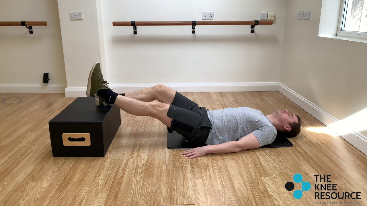 Straight Knee Bridge - YouTube