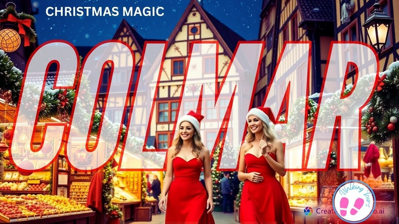 COLMAR in 4K UHD I The Most Beautiful Christmas Village in The World ...