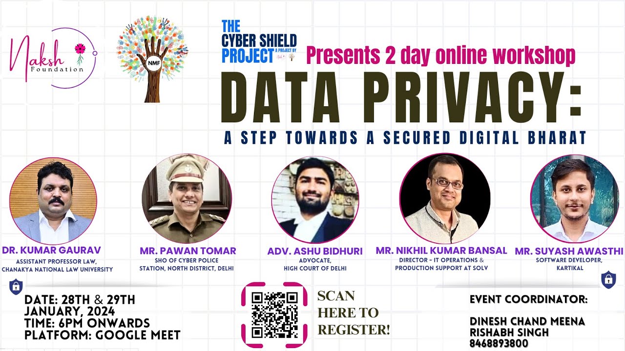 Day 1 Data Privacy - A Step Towards Digitally Secured Bharat A 2 day ...