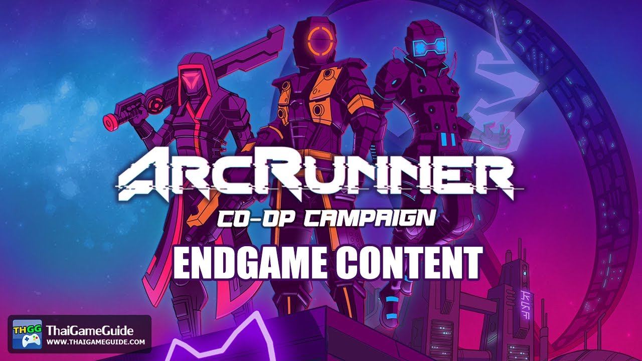 Action TPS Roguelike for 3 Players : ArcRunner | Online Co-op Campaign ~ Endgame Hell Full ...