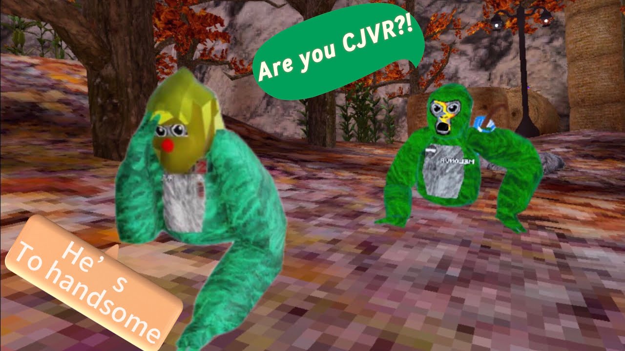 So I met the real CJVR in gorilla tag! 😲 - YouTube