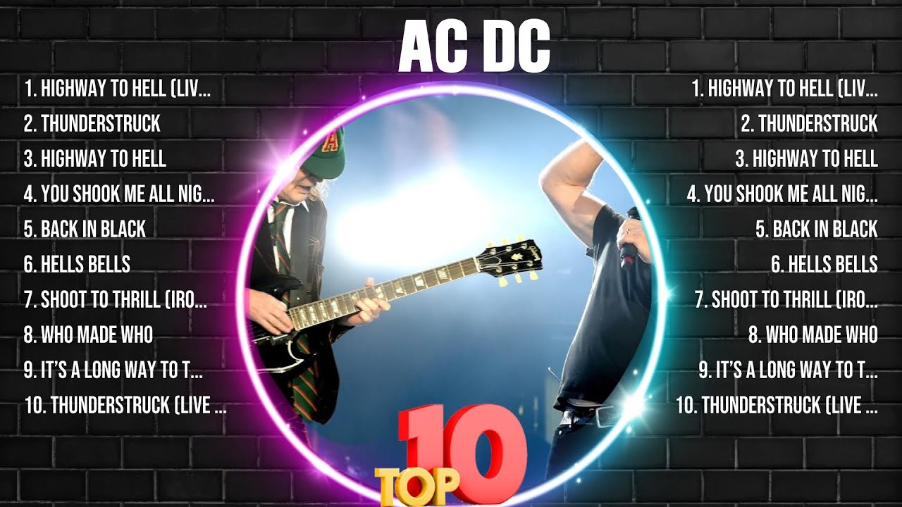 AC DC Greatest Hits Full Album ️ Top Songs Full Album ️ Top 10 Hits of ...