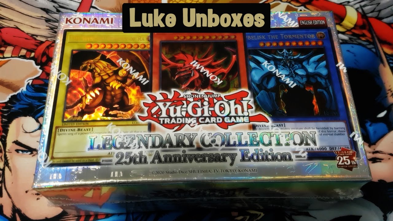 Yu-Gi-Oh! Box Unbox - Legendary Collection 25th Anniversary Box Set ...