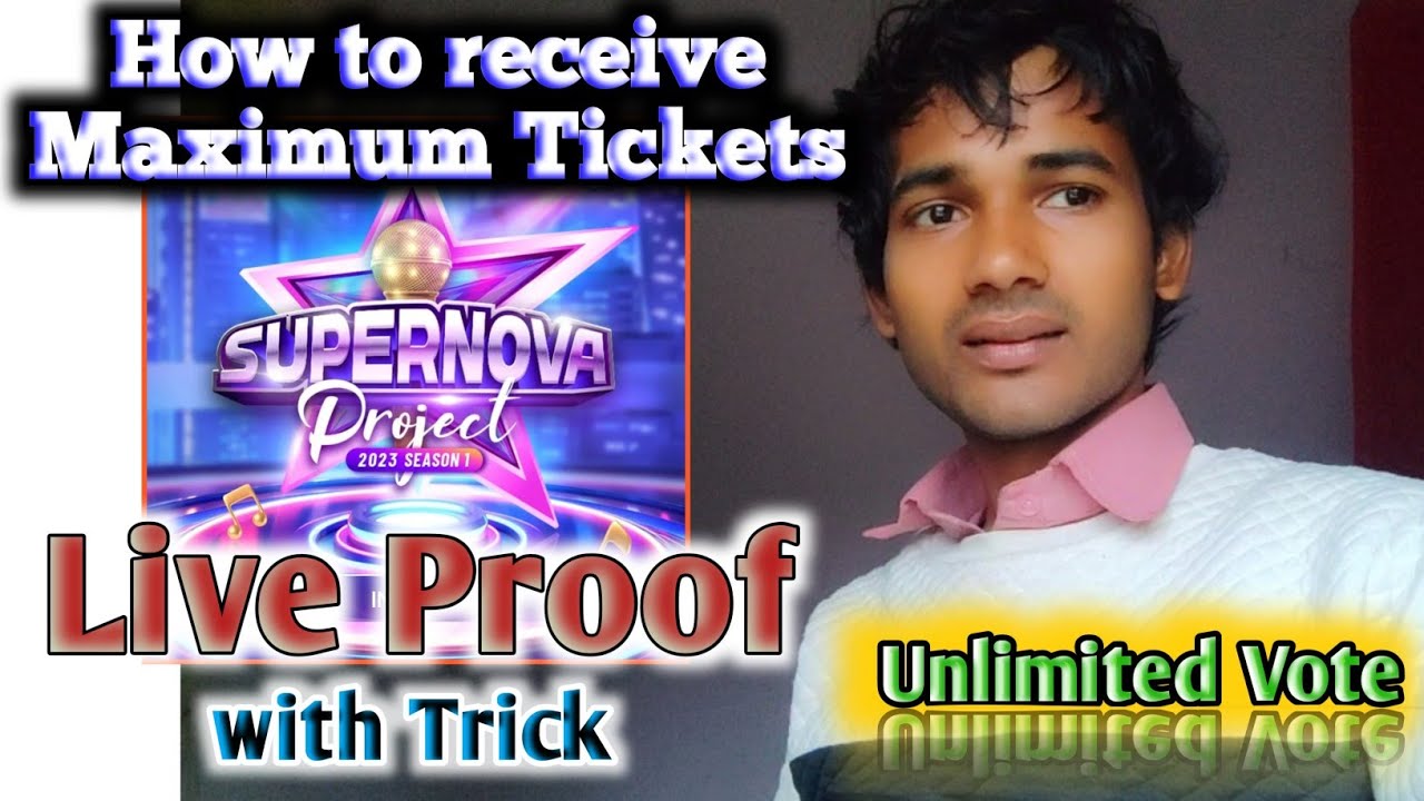 Starmaker Supernova Project || How to receive maximum ticket ...