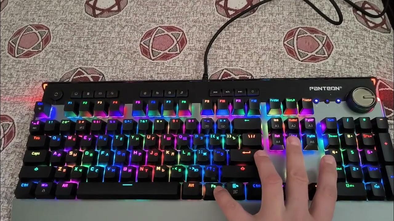Panteon T10 pro cs механическая игровая клавиатура с Rgb подсветкой ...