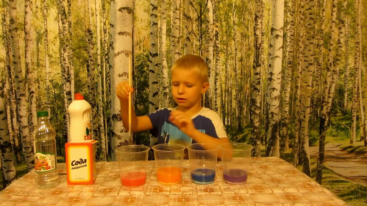 Эксперименты для детей Как сделать вулкан дома Занимательная наука