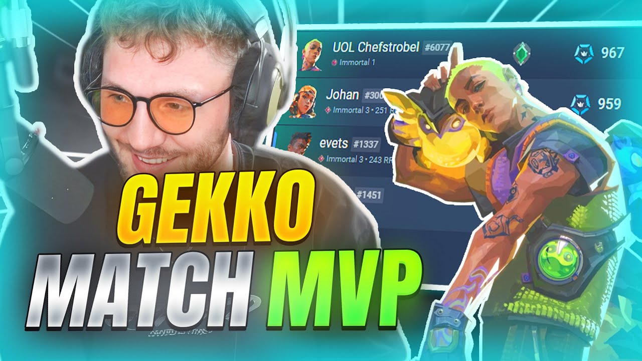 Match MVP Mit Gekko 🤩 | Valorant - YouTube