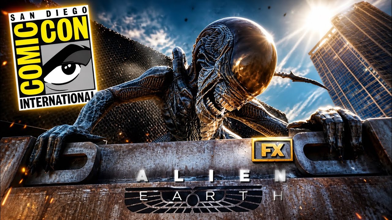 Alien: Earth Walkthrough | San Diego Comic-Con 2025 - YouTube