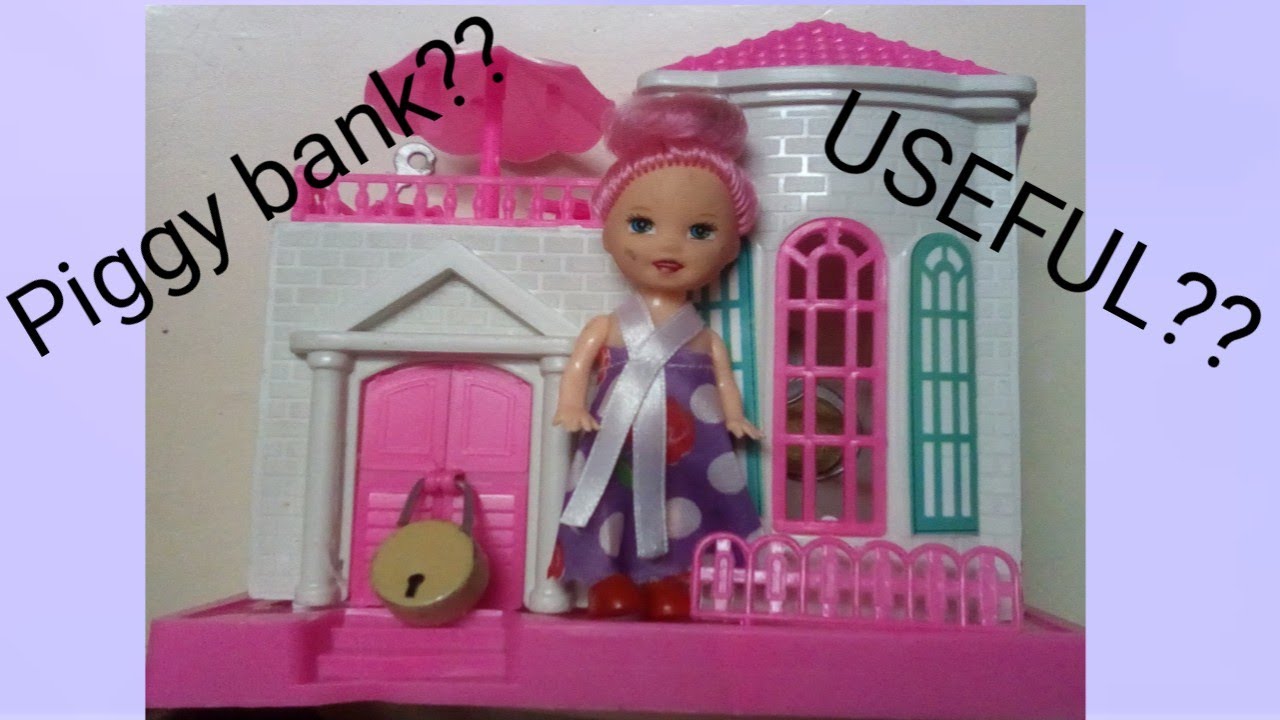 My new piggy bank | unique piggy band unboxing and review | house shape ...