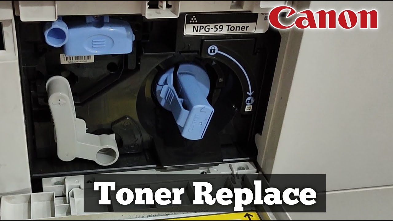 Canon Image Runner 2004 Toner Replacement 🔥 Canon 2206 Printer ...