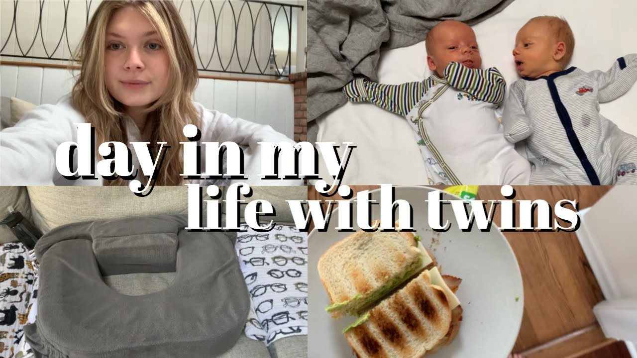 Ditl With Twins How I Tandem Feed And Breastfeeding Struggles Youtube