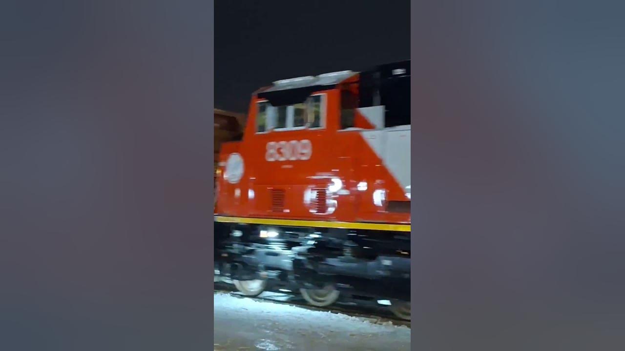 1/8/25 - IC 1009 leads CN A407 in Centralia, Illinois - YouTube