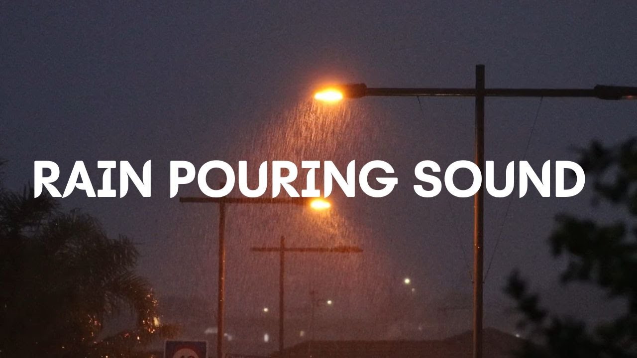 RAIN SOUNDS | RAIN POURING SOUND | MEDITATING SOUNDS | DEEP SLEEP - YouTube