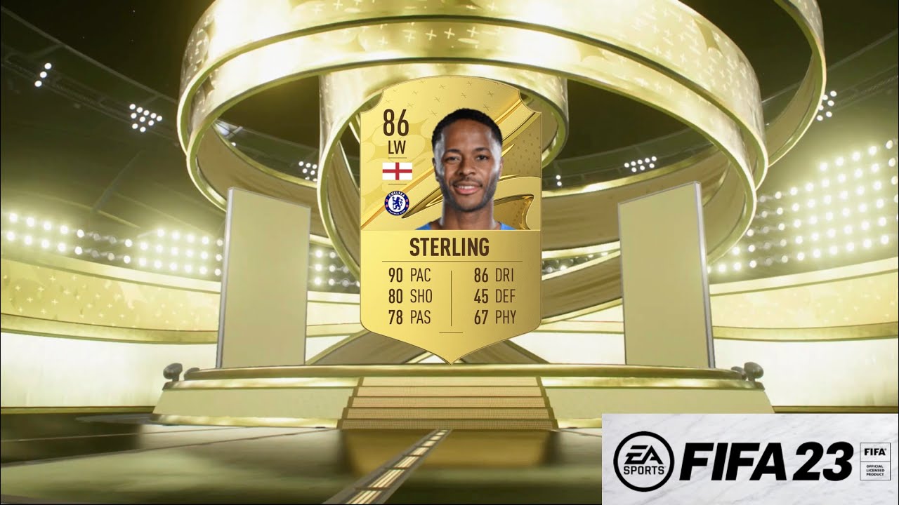 FIFA 23 STERLING REVIEW | 86 RAHEEM STERLING PLAYER REVIEW | FIFA 23 ...