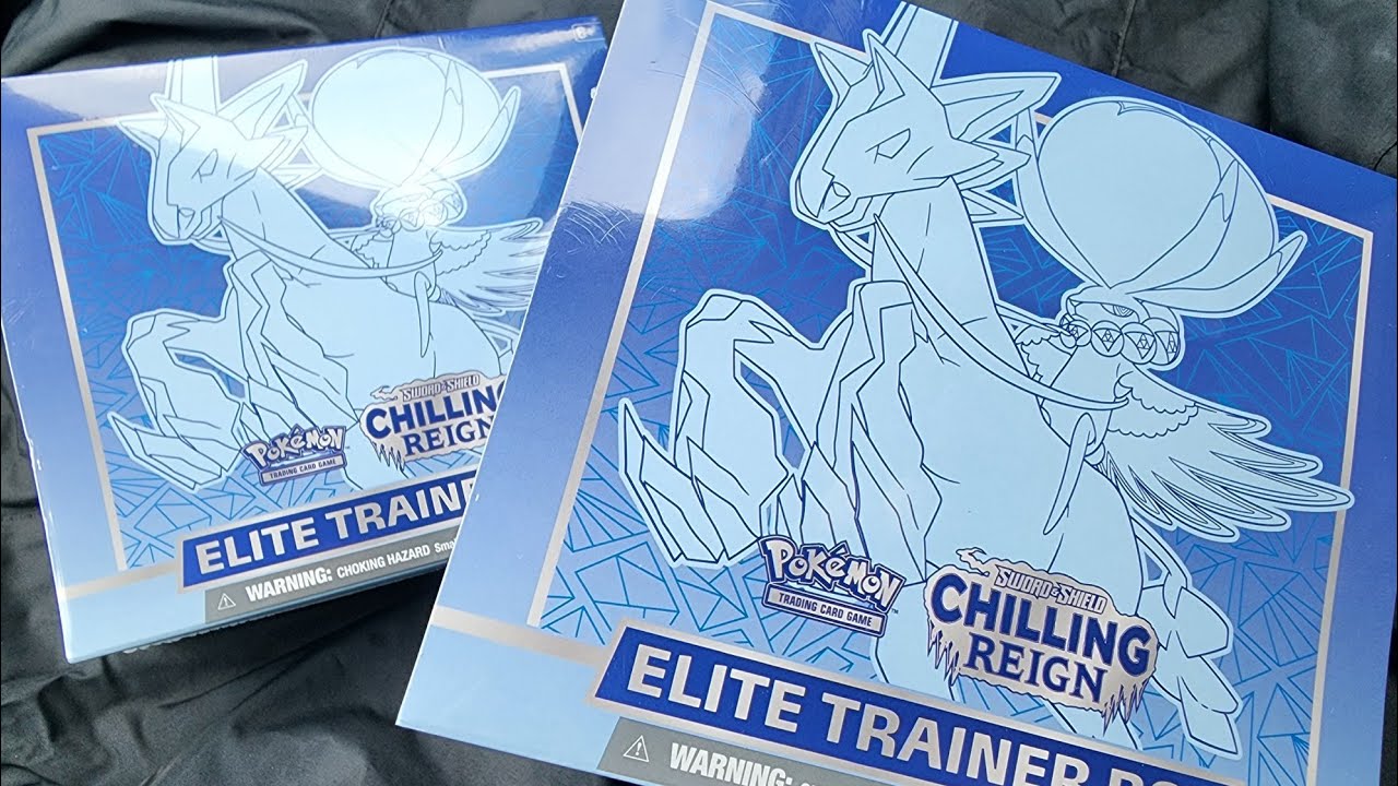 2 Chilling Reign Elite Trainer Boxes - Pokemon Cards Opening - YouTube