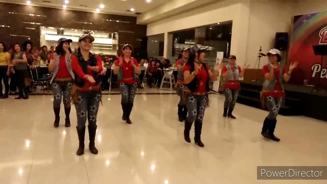 Bomshel Stomp Line Dance Country - YouTube