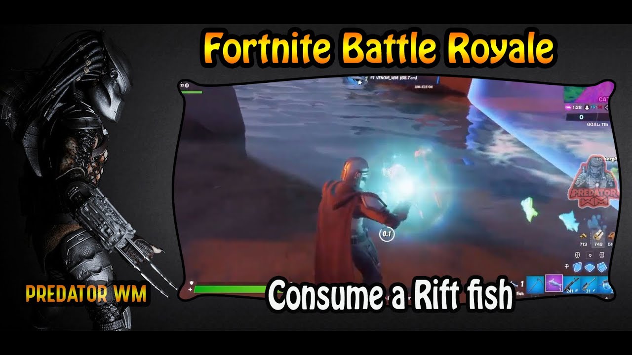 Consume a Rift fish / Season 5 Quests / Fortnite Chapter 2 - YouTube
