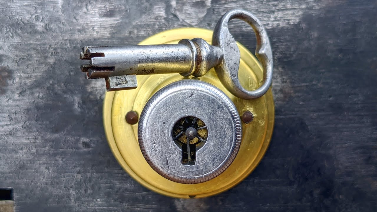 FT Bramah Style lock - YouTube