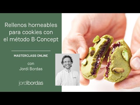 Rellenos horneables para cookies con el método B·Concept - MASTERCLASS Jordi Bordas