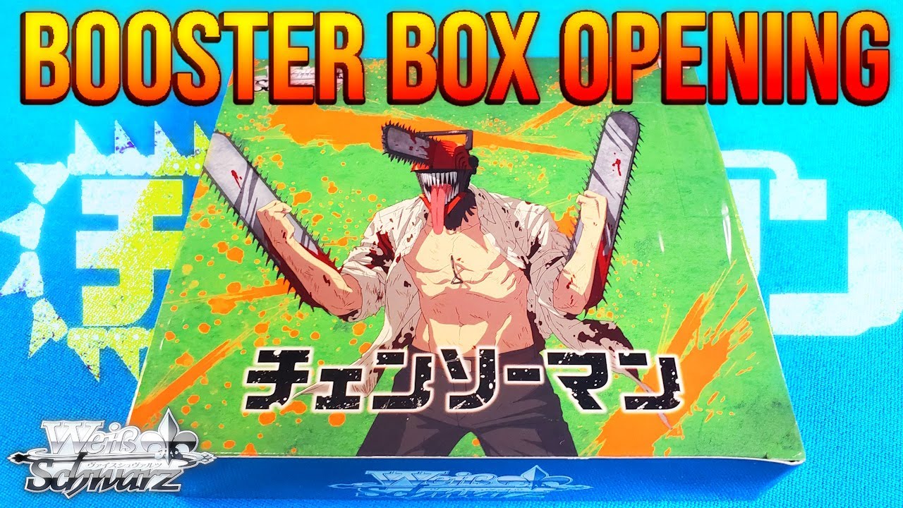 Weiss Schwarz "CHAINSAW MAN" Booster Box Opening! - YouTube