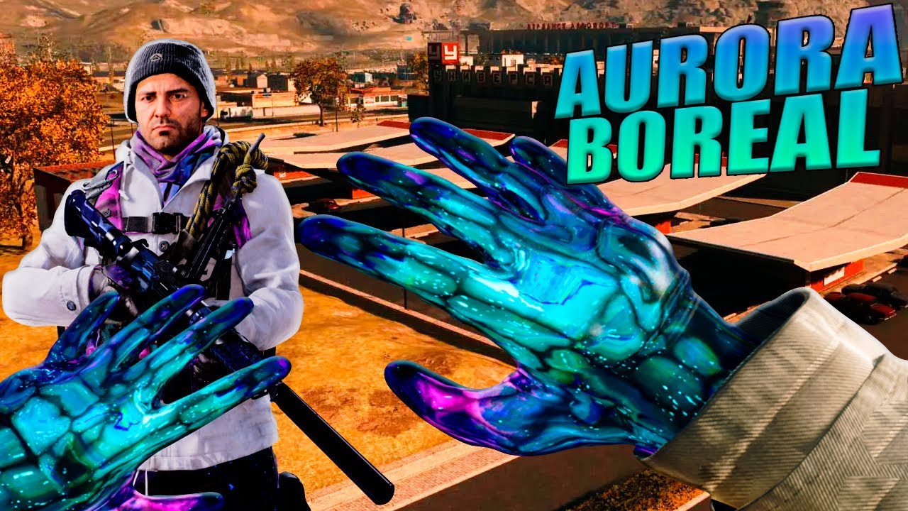 ASÍ ES LA SKIN *AURORA BOREAL* DE MASON EN WARZONE - YouTube