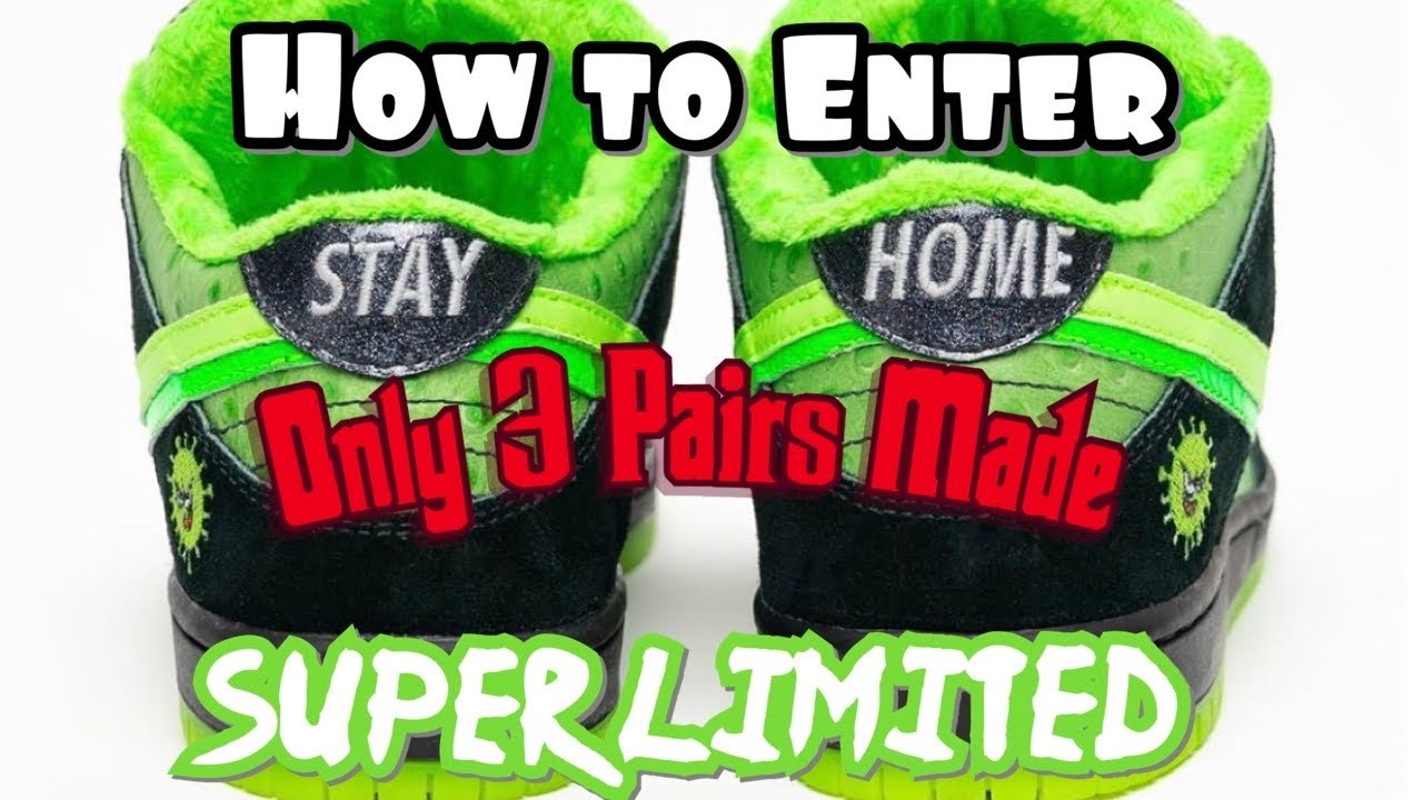 Nike Sb Dunk Stay Home / HOW TO COP! - YouTube