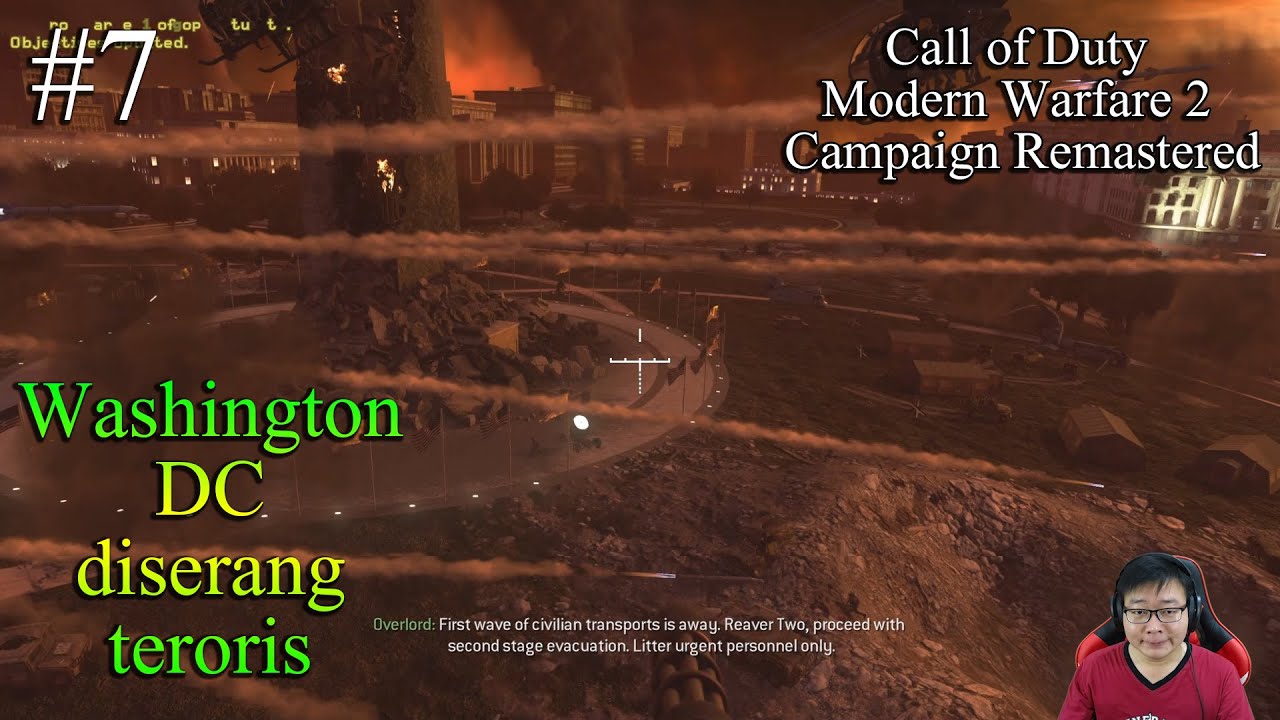 Washington DC diserang teroris, Call Of Duty Modern Warfare 2 ...