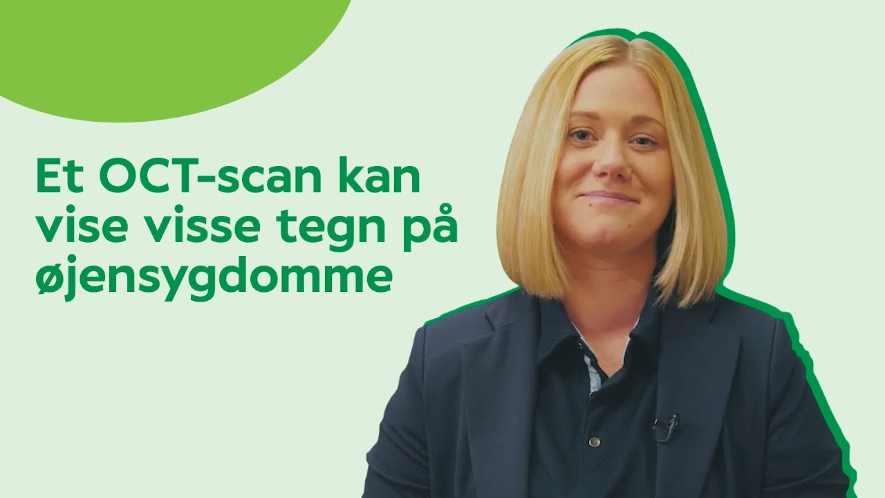 En digital 3D scanning af din nethinde, som viser tegn på øjensygdomme ...