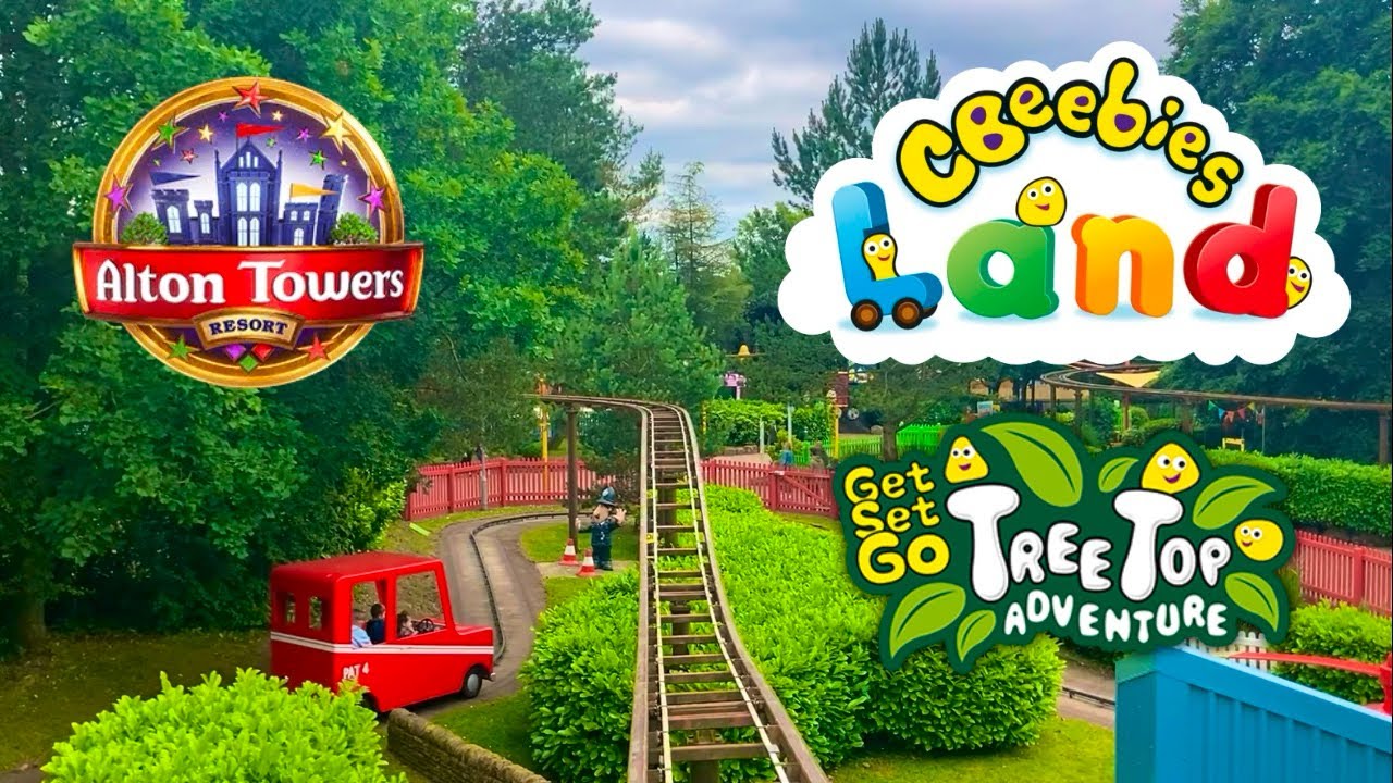 Get Set Go Tree Top Adventure POV at Alton Towers CBeebies Land June 2024 - YouTube