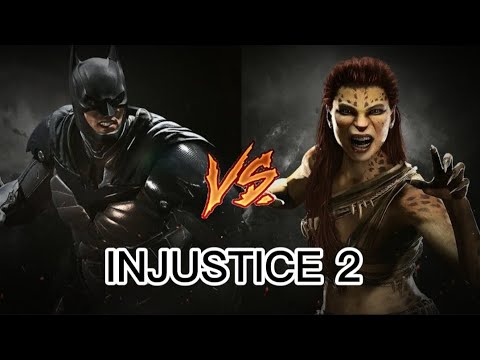 INJUSTICE 2 BATMAN VS CHEETAH 🤯😅💥 - YouTube