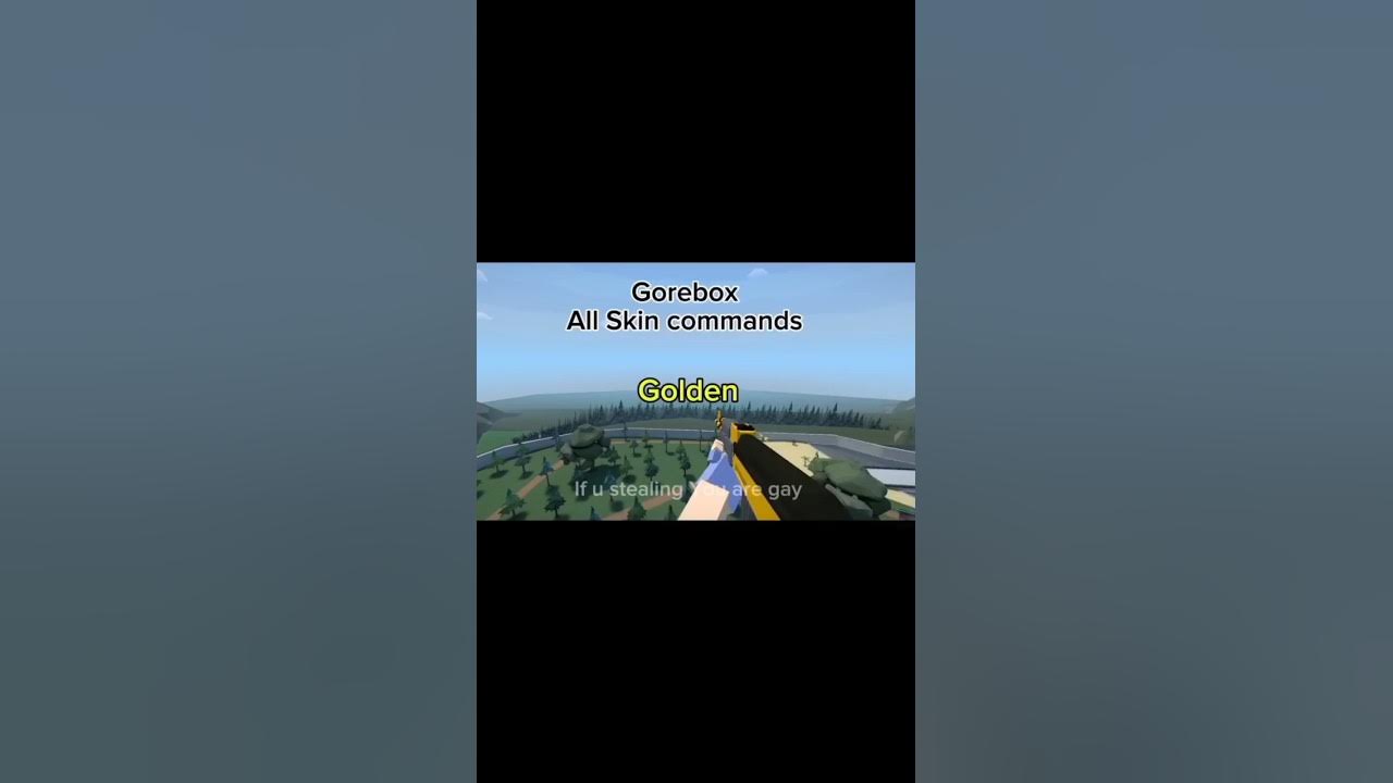 All commands skin #goreboxmemes #gorebox - YouTube