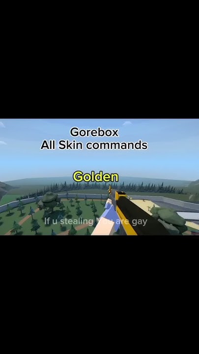 All commands skin #goreboxmemes #gorebox - YouTube