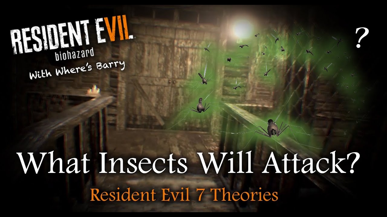 RESIDENT EVIL 7 | INSECTS ENEMY THEORY | RE7 Enemies | Mosquitos ...