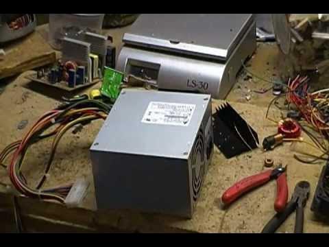 Scrapping a computer power supply for aluminum, copper wire, and ...
