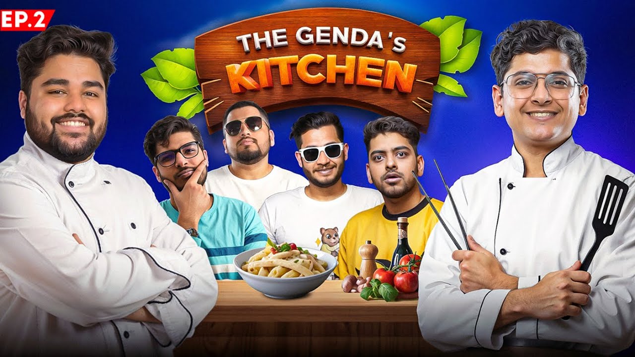 The Genda's Kitchen with Chief Guest Mortal Ft. S8UL Content Creators ...