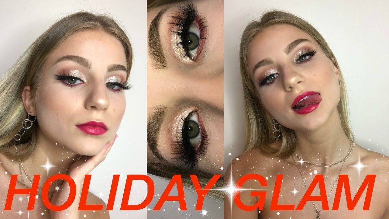 HOLIDAY MAKEUP 2017｜kate elizabeth - YouTube