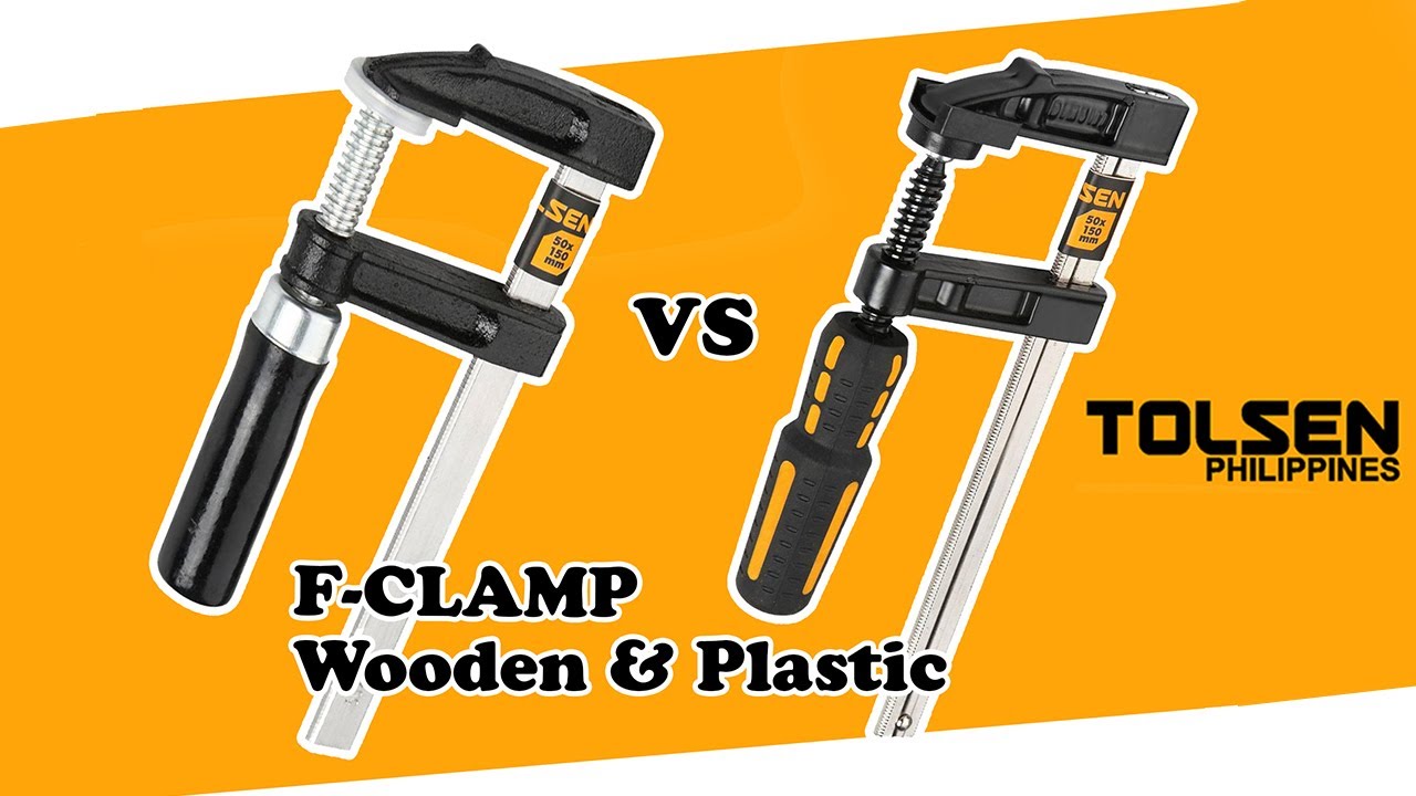 Tolsen F CLAMP heavy duty vs industrial grade - YouTube